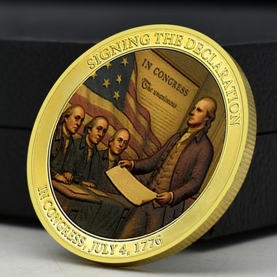 USA 250th Anniversary Declaration of Independence Commemorative Coin ...