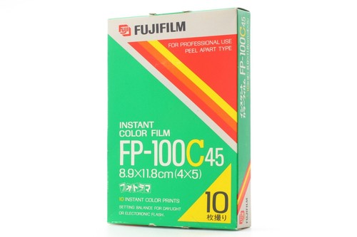 [ Unused w/Box ] Fuji Fujifilm FP-100C 45 Instant Color Film From JAPAN ...