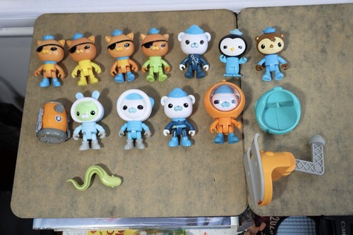 Octonauts Toy Figures Lot – Fisher-Price Character Set – Undersea ...