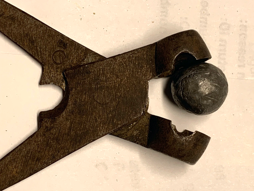 Antique Iron Pocket Musket Ball Mold Ball Civil War Era? | eBay