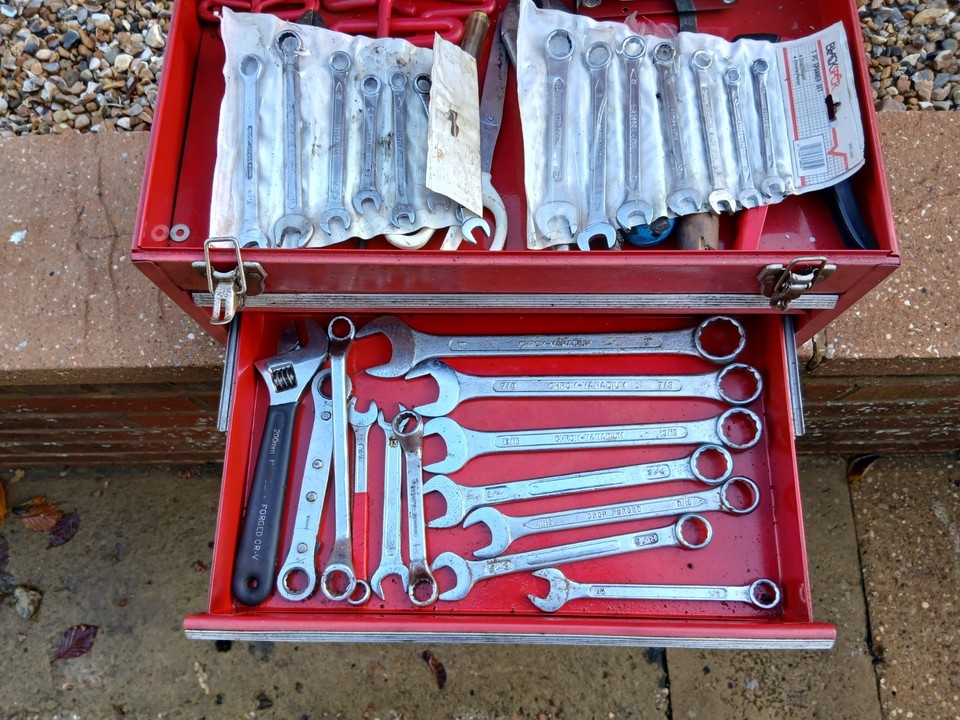 Tool box chest with draws tool included | eBay UK