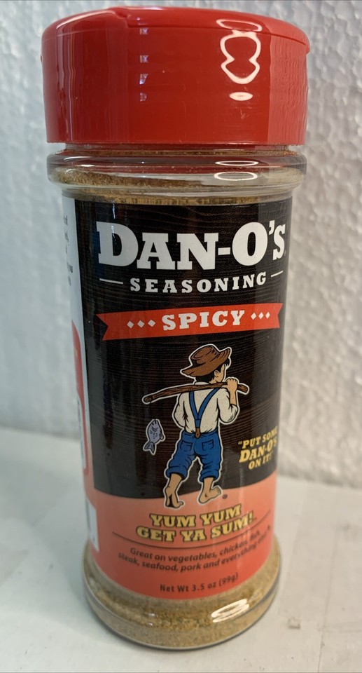Dan-O's Seasoning 6 Pack Tac-O, SEA-soning, Original, Spicy, Preem-O ...