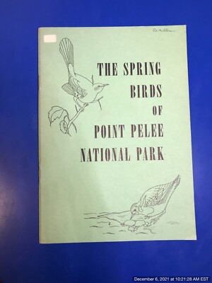 The Spring Birds of Point Pelee National Park, with Map | eBay