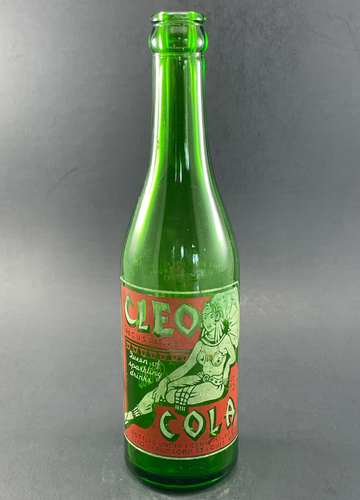 CLEO COLA Green Soda Pop ACL Bottle LITTLE ROCK AR ARKANSAS | eBay