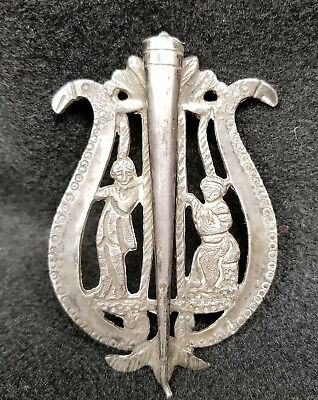 Antique Spanish Colonial Hallmarked Silver Belt Buckle Figural Birds | eBay