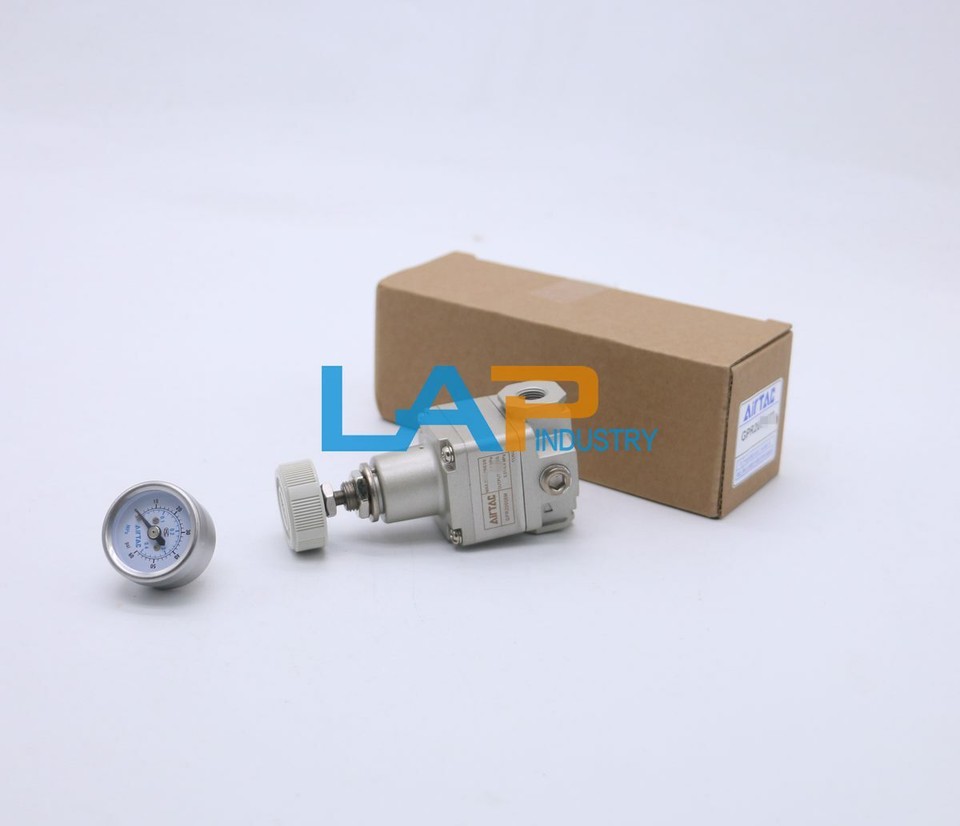 1PCS New For AirTAC Precision Pressure Regulator GPR20006H 0..01-0.8MPA ...
