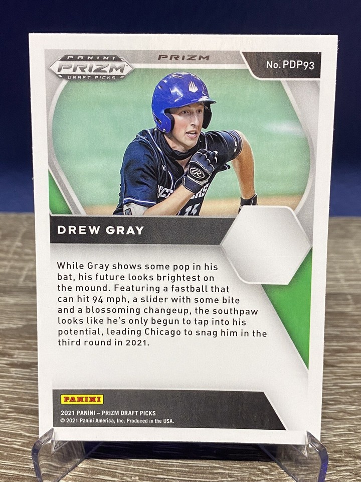 Drew Gray - 2021 Prizm Draft Picks - Pink Velocity Prizm - #PDP93 | eBay
