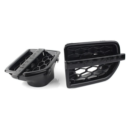 Plastic Side Grille Air Intake Fender Vents Black For 2010-2016 Land ...