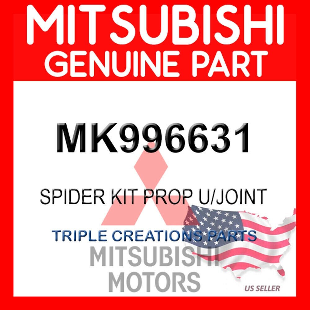 Genuine Mitsubishi MK996631 Spider Kit Prop U/Joint OEM | eBay