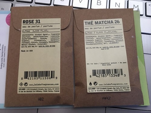 Le Labo Perfume Sample Size spray 0.75ml The Matcha 26 ROSE 31 New | eBay