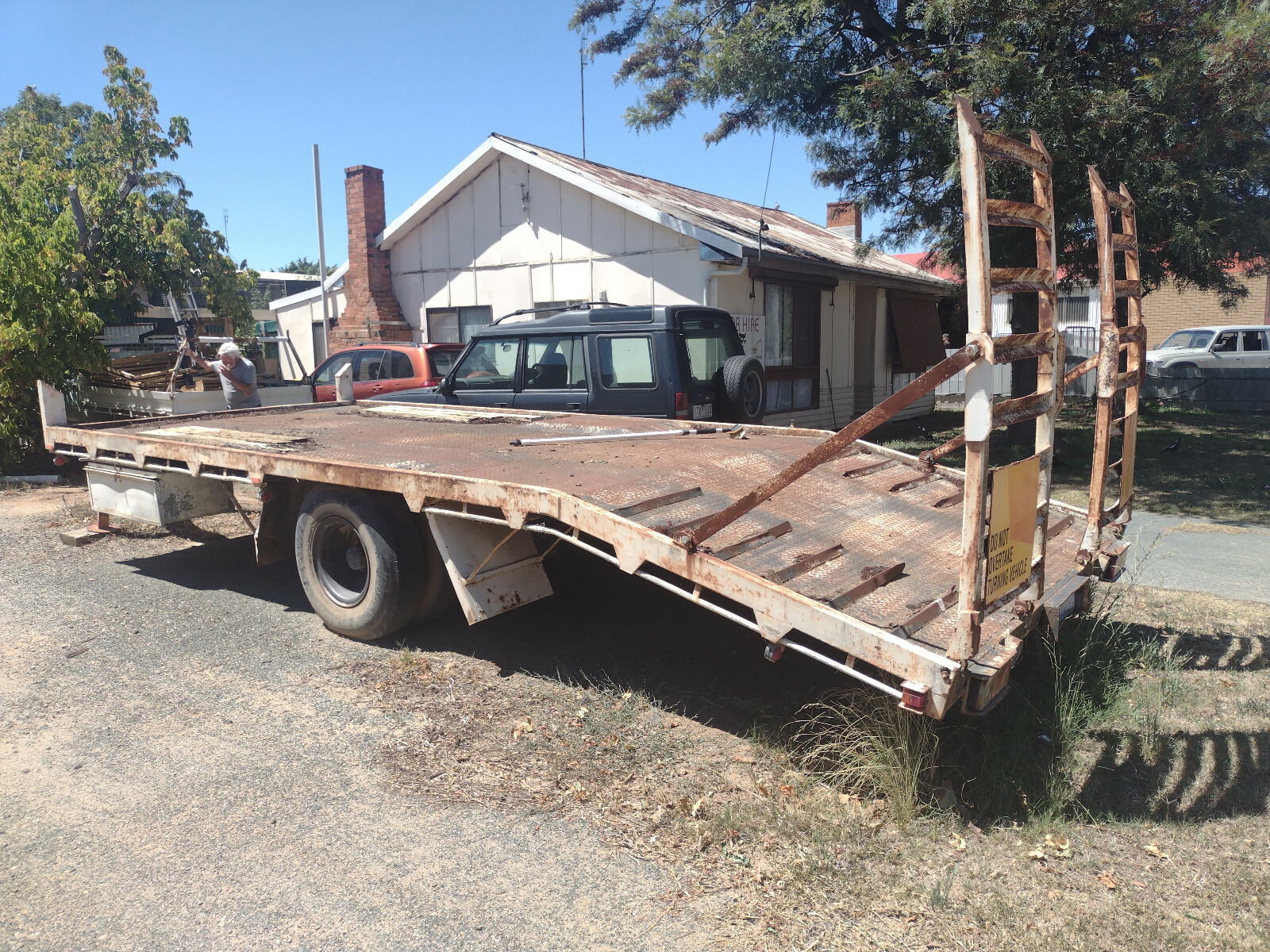 Freighter tag along trailer gvm 8.5 tonne for bobcat excavator ...