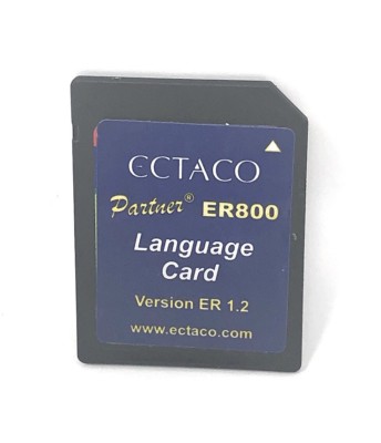ECTACO Partner ER800 Series Language Card Version ER 1.2 | eBay
