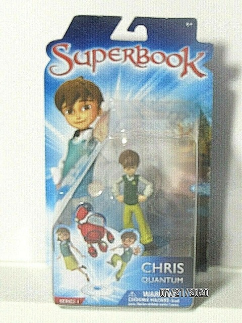 Superbook Chris Quantum Series I Action Figure Toy Bible Adventure In ...