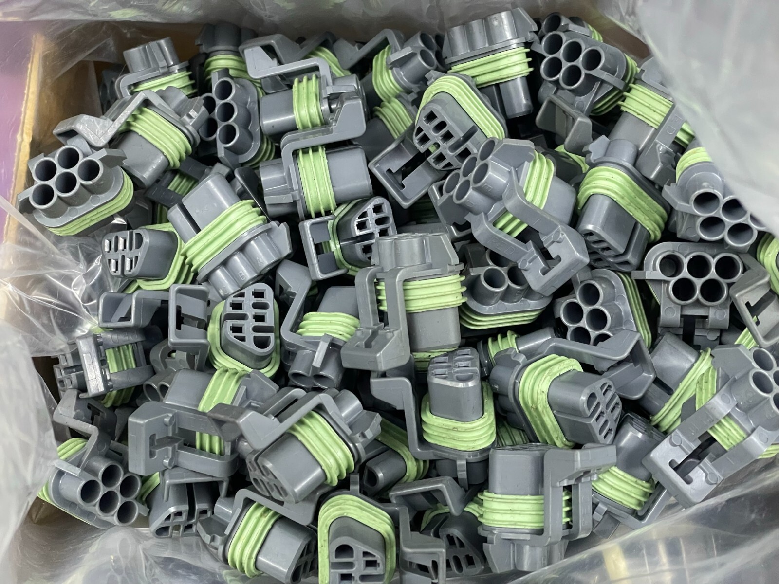 10-PCS 12146047 Delphi Metri-Pack 150 4 Way Gray Sealed Connector | eBay