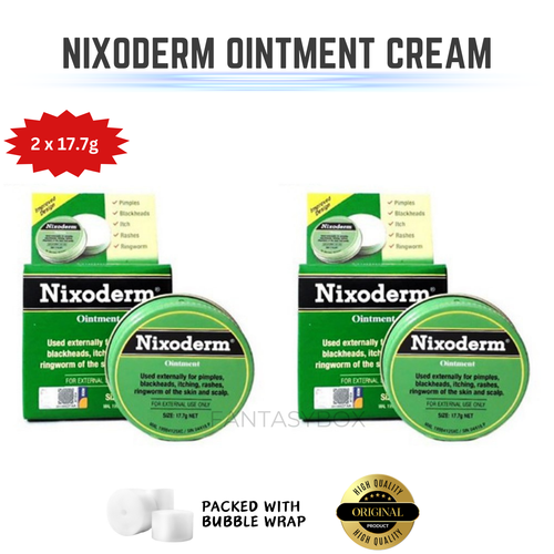 2 x 17.7g Nixoderm Ointment For Skin Problems Acne Rashes Eczema ...