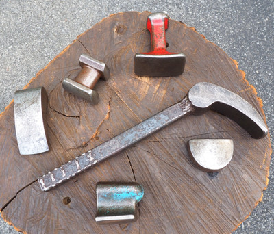 SET (6) AUTO BODY "SHEET METAL" TINSMITH VINTAGE FORMING BLACKSMITH ...