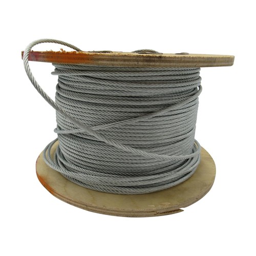 Galvanised Steel Wire Rope 7x7 1.5MM-8MM (50M-100M Reel Rigging Marine ...
