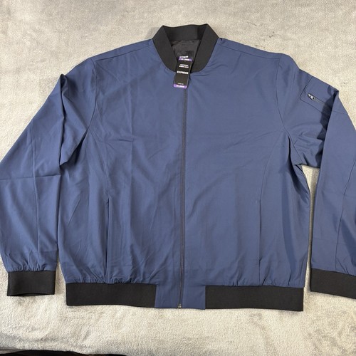 Express Lightweight Bomber Jacket Mens 2XL Black Iris Full Zip Outdoor ...