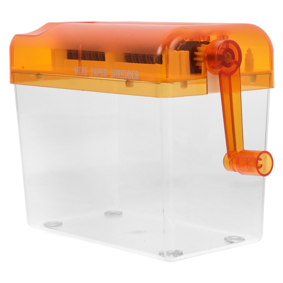 Portable Handheld Paper Shredder Mini Manual Shredder Document Cutter ...