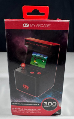 My Arcade Retro Arcade Machine X: Mini Game Arcade Cabinet -300 Games ...