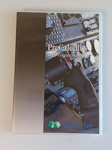 MATH-U-SEE Curriculum PreCalculus with Trigonometry 2-Disc DVD Set NO BOOKLET | eBay