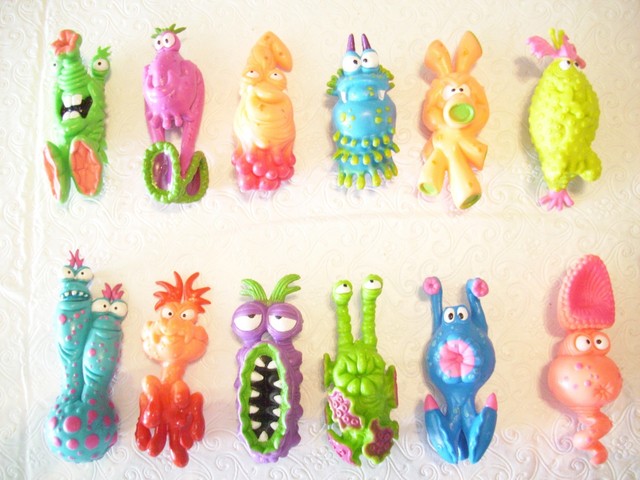 Vintage Worlds of Wonder Germ Toy Gidgygidgyitus TUBE & LAB REPORT ...