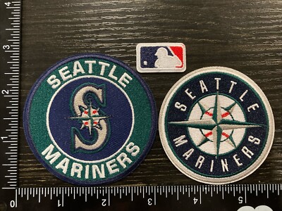 SEATTLE MARINERS LOT SET OF 3 MLB BASEBALL IRON ON PATCHES | eBay