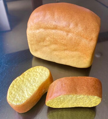 Realistic Fake Faux Bread Loaf Plastic Movie Set Prop Artificial ...