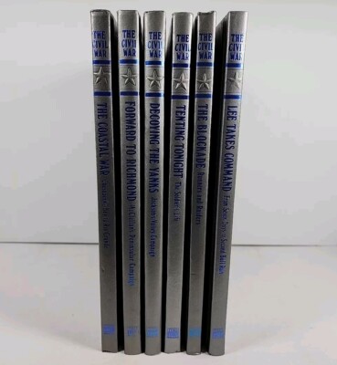 Lot of 6 'The Civil War' Time Life Books 1983, 1984 Hardcover Books ...