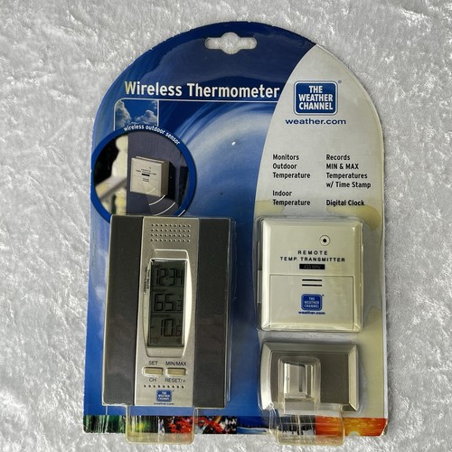 The Weather Channel Wireless Thermometer - Model No. WS-7013TWC-CBP ...