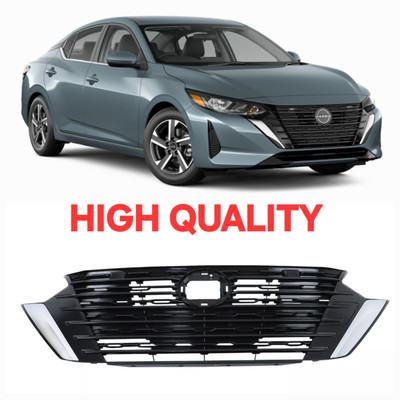 Front Bumper Upper Grille fits for 2024-2025 Nissan Sentra S SV 62310 ...