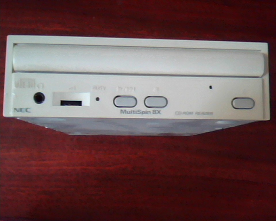 NEC MultiSpin 8Xi CDR-1460A A3DCDR-1410A LR79125 E151483 1996 SCSI CD ...