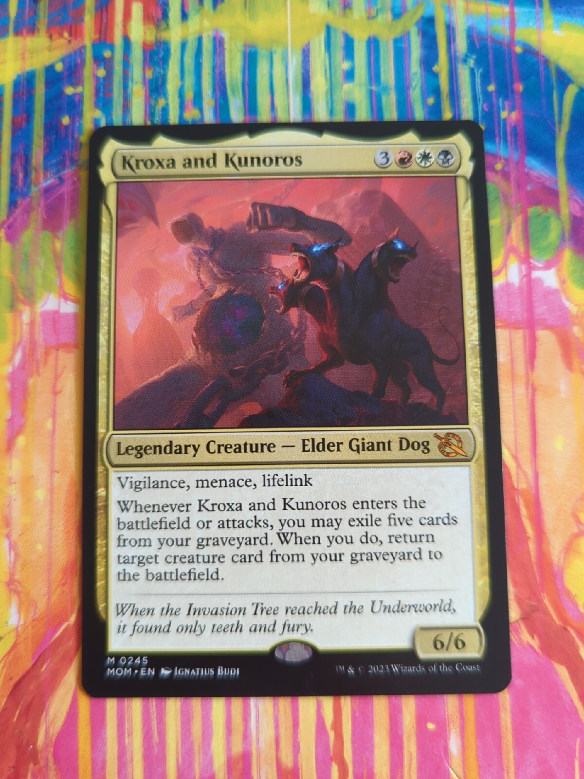 MtG: Kroxa and Kunoros - March of the Machine - Non Foil - Near Mint ...