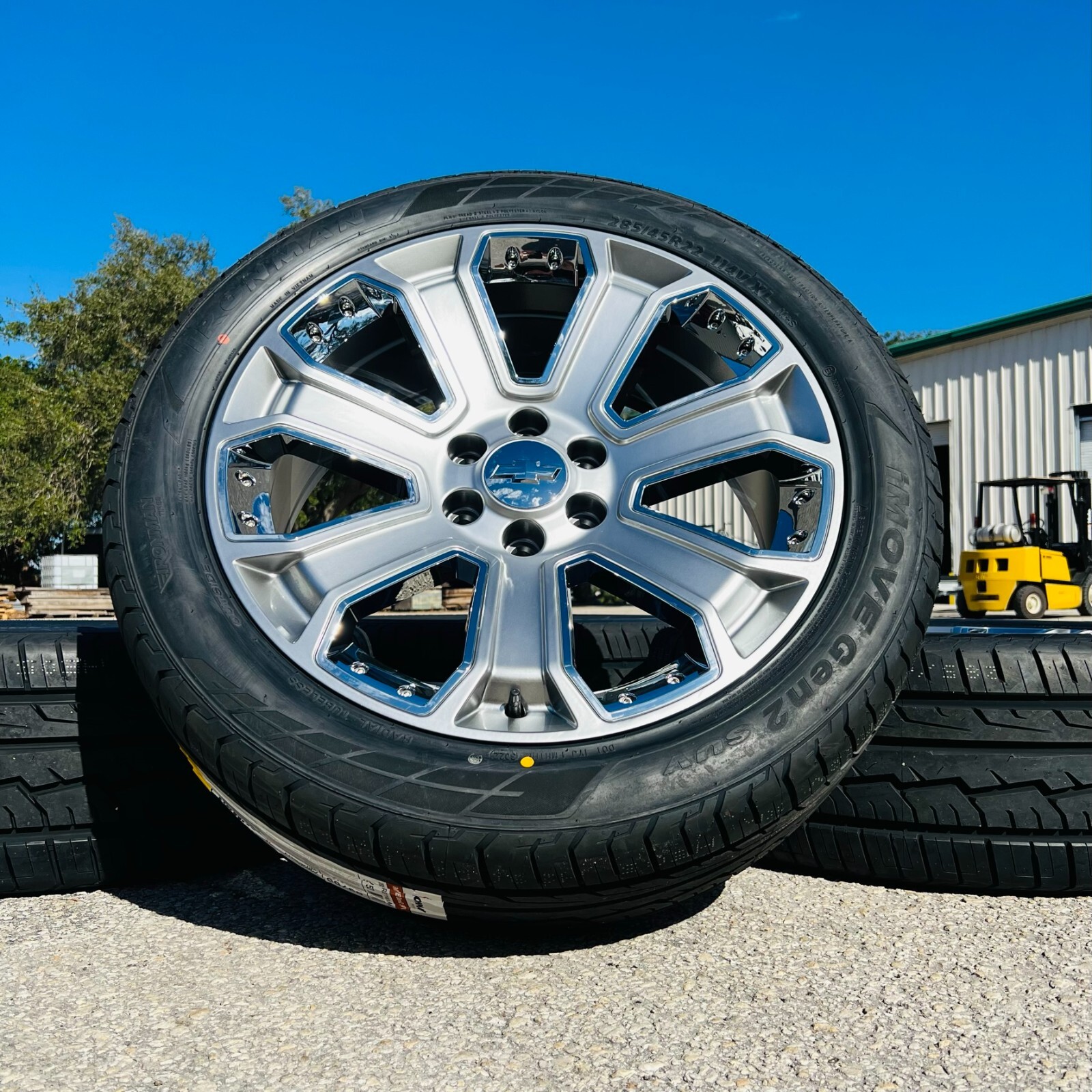 2018 GMC Yukon Denali Sierra 1500 Chevy Silverado Tahoe Wheels Rims ...