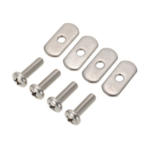 Kayaks Canoes Boats Rails 4 Stainless Steel Rail Track Screws & Track ...