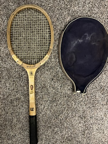 Vintage Wilson Jack Kramer Autograph Tennis Racket Wood USA. | eBay