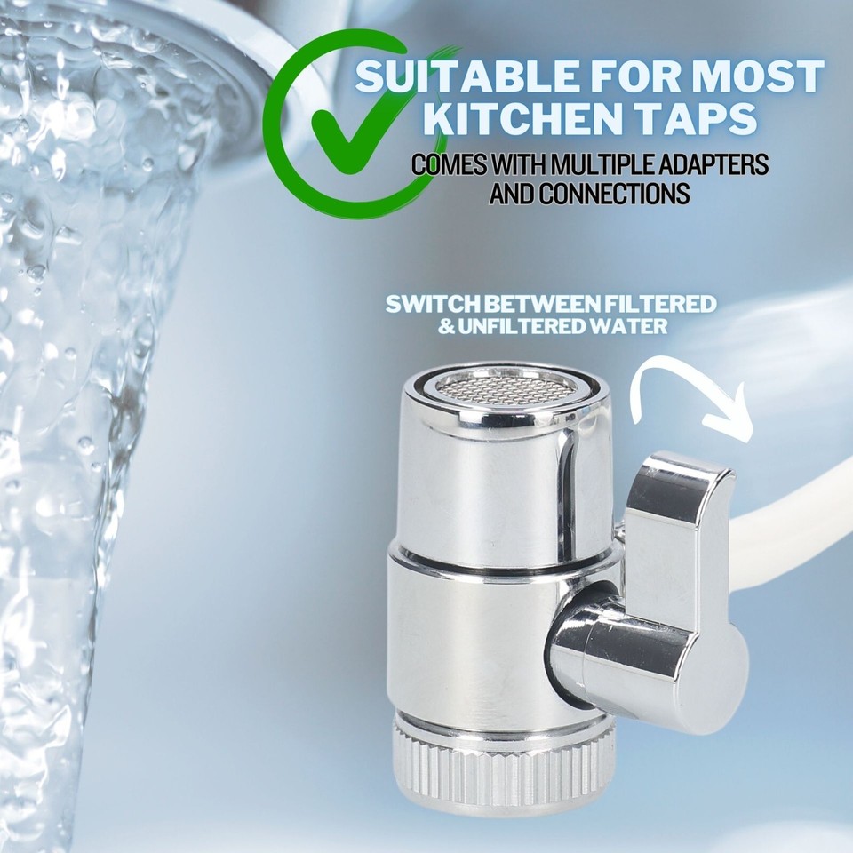 Countertop Water Filter Multi Stage Stainless Steel Countertop Filter ...
