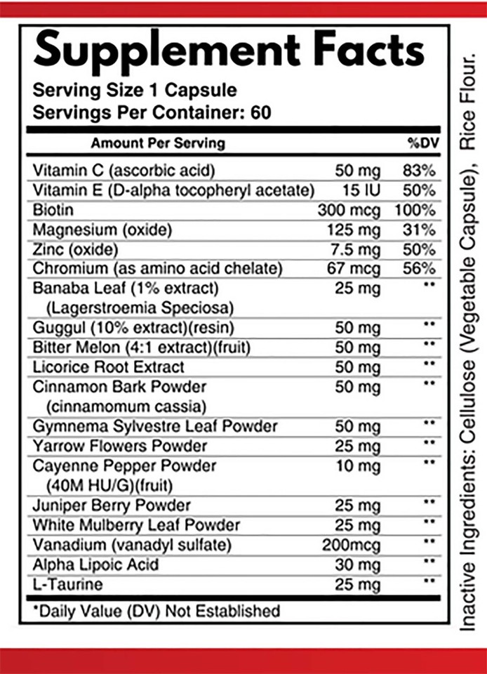 Blood Boost Formula Blood Flow Accelerator By Nature's Boost - 60 ...