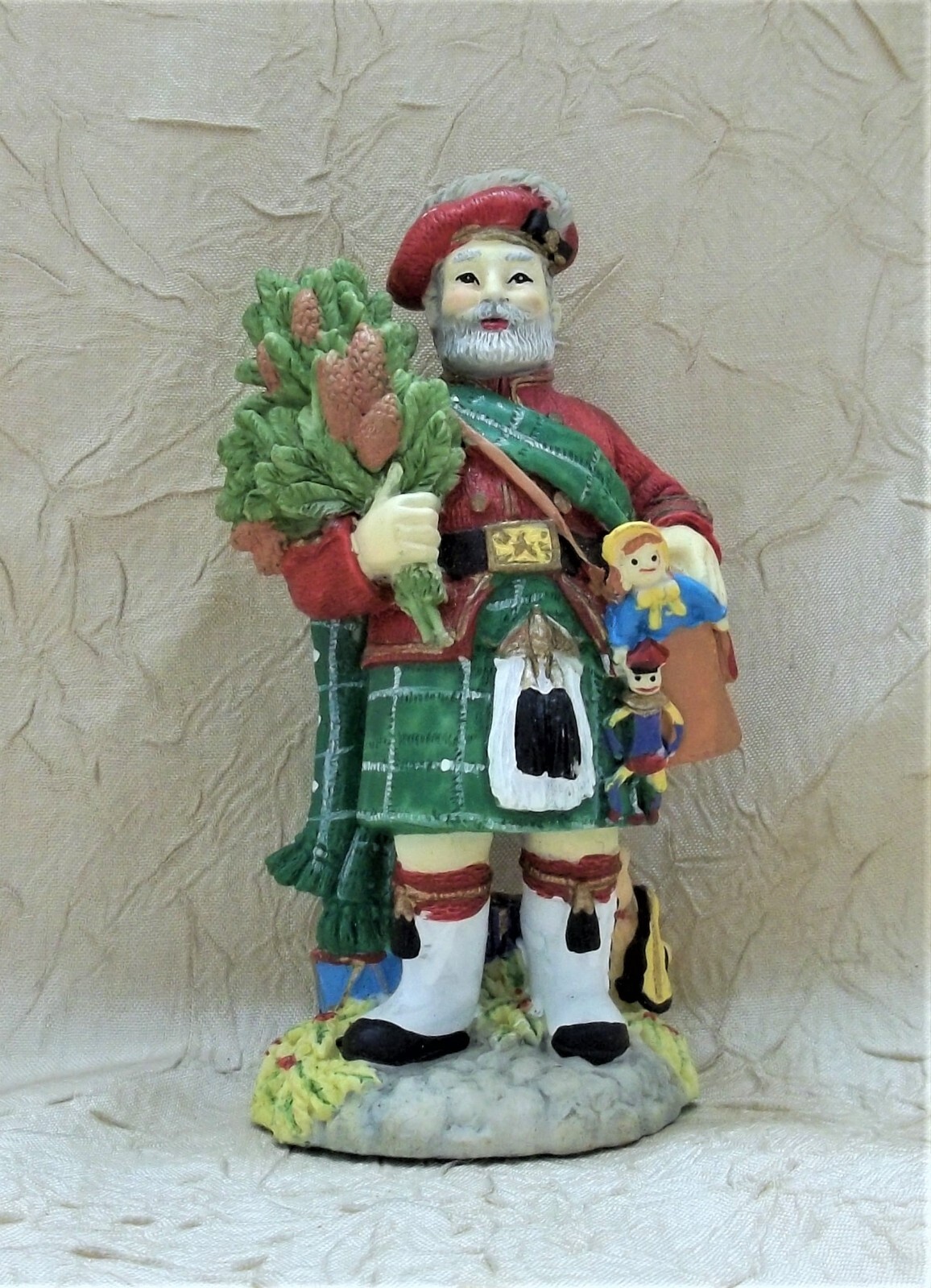 SCOTLAND The International Santa Claus Christmas Figurine The First ...