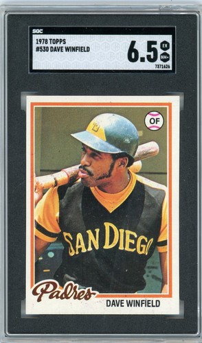 1978 Topps - #530 Dave Winfield - Padres HOF SGC 6.5 | eBay