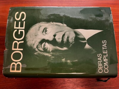 Jorge Luis Borges Book autographed book Obras Completas signed | eBay