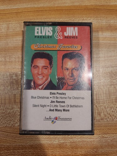 ELVIS PRESLEY & JIM REEVES Christmas Favorites Cassette | eBay