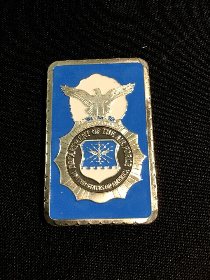 USAF SECURITY FORCES Challenge coin (BAR) United States AIR FORCE NEW ...