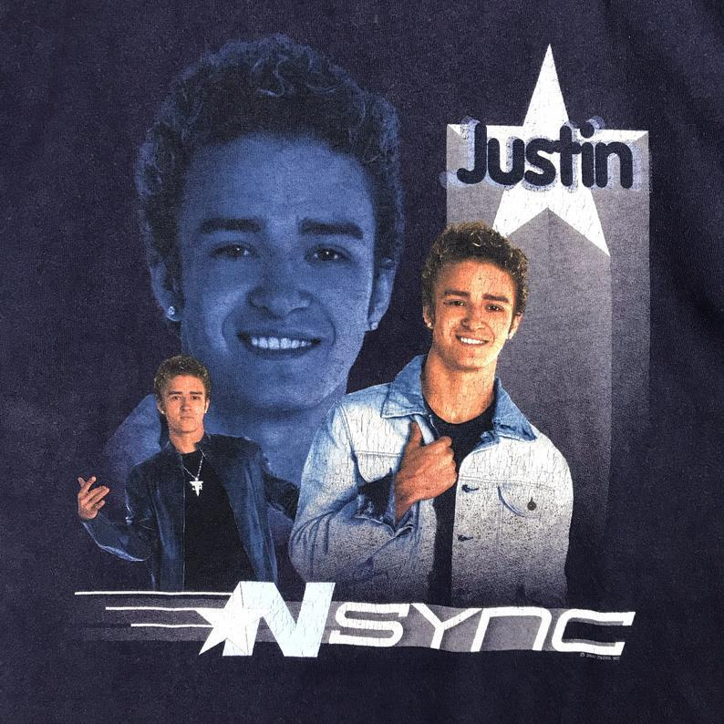 Nsync Justin Timberlake Black Light Outfit