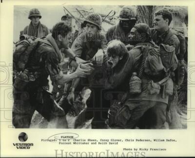 1988 Press Photo Vestron Video "Platoon" movie scene - nop66602 | eBay