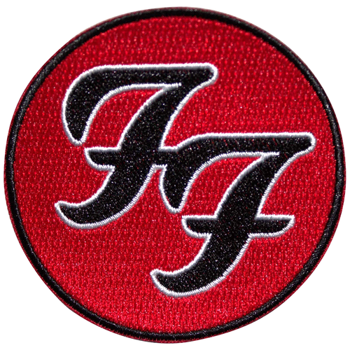 FOO FIGHTERS AUFBÜGLER EMBROIDERY PATCH # 6 ONE BY ONE BÜGELBILD ...