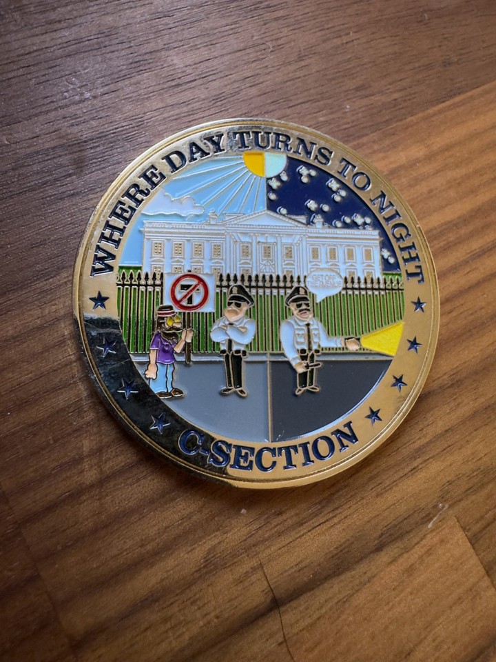 USSS Secret Service Uniform Division White House Branch Challenge Coin ...