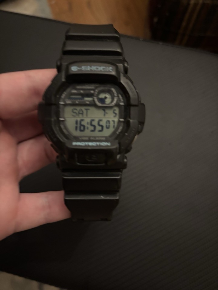 Casio G-Shock GD350-8 Men's Digital Watch - Vibration Alert & Tactical ...