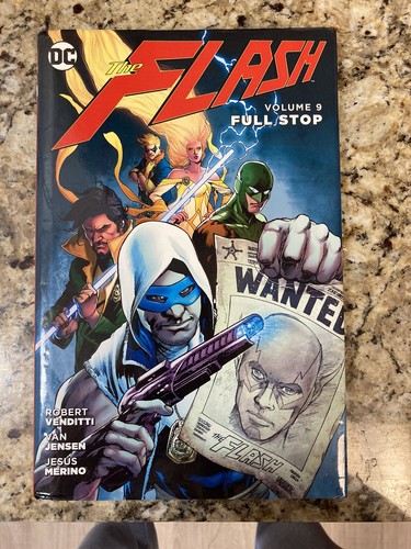 The Flash Vol.9: Full Stop. Venditti & Merino. DC Comics. Hardcover TPB ...