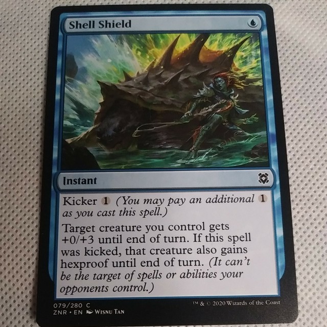 MTG Shell Shield Zendikar Rising 079/280 Regular Common for sale online ...